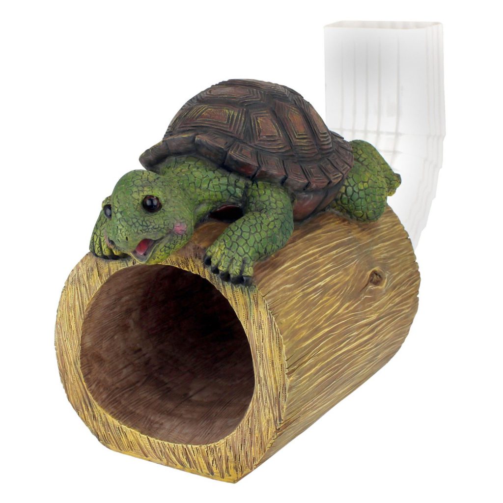 Turtle Downspout Extension